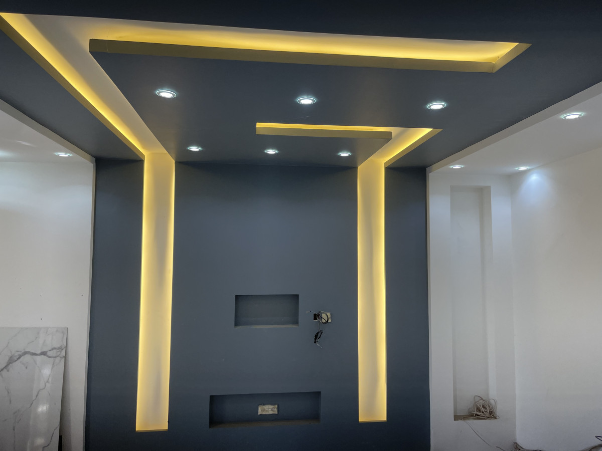 FAUX PLAFOND MODERNE-DÉCORATION D’INTÉRIEUR